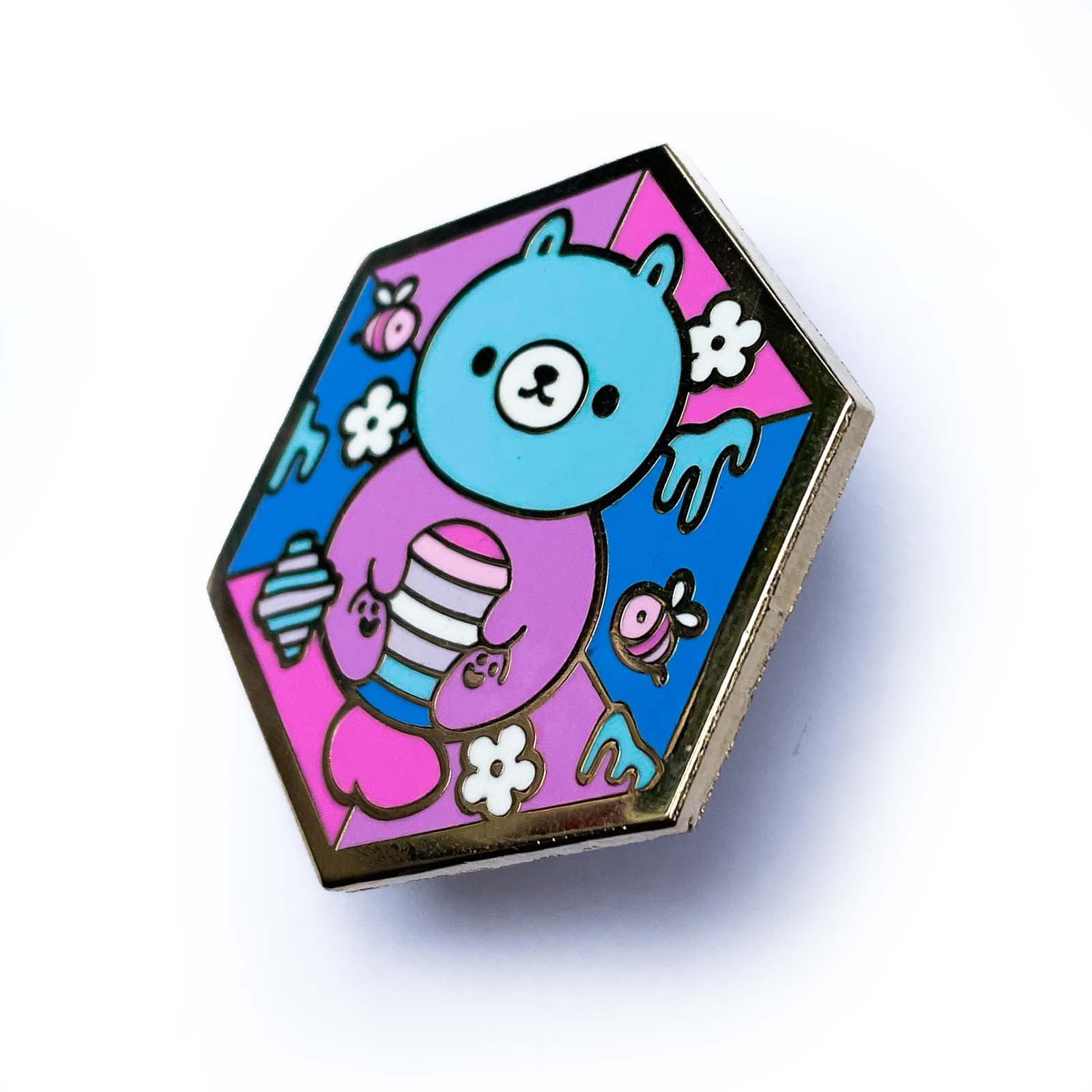 Paws Of Bigender Pin – Paws Of Pride